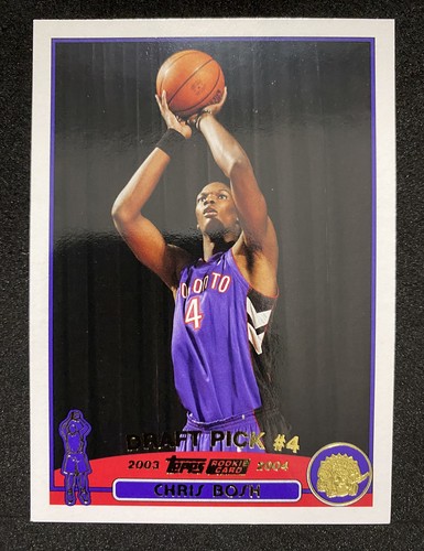 2003-04 Topps Chris Bosh Rookie Draft Pick #224 | eBay