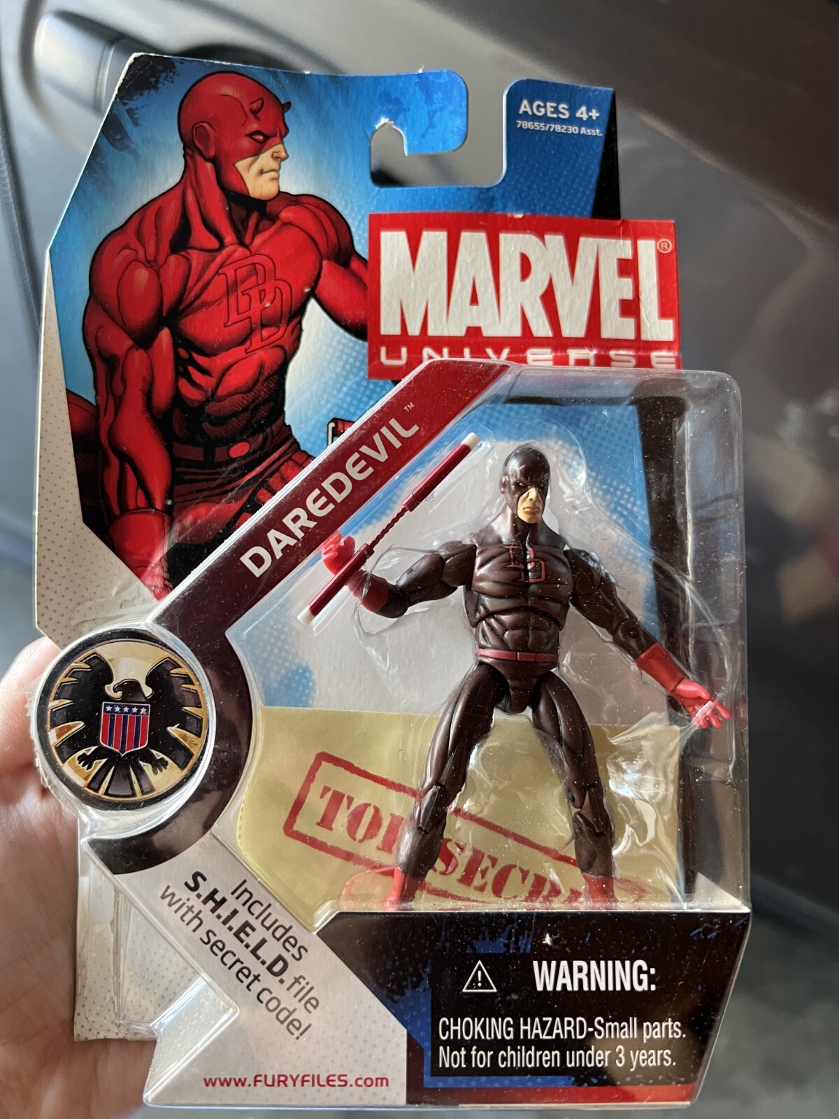 Marvel Universe Daredevil 3.75" Action Figure #008 Dark Red Suit Series ...