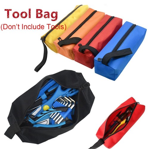 Repair Tool Bag Hand Plumber Cases Small Parts Organize Zipper Storage ...