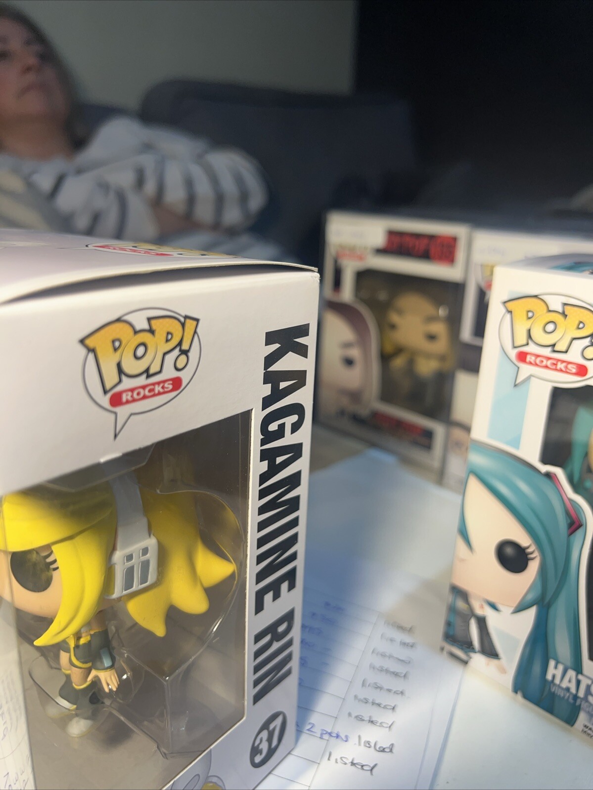 Vocaloid Kagamine Rin 37 Rocks Music Funko Pop Original | eBay