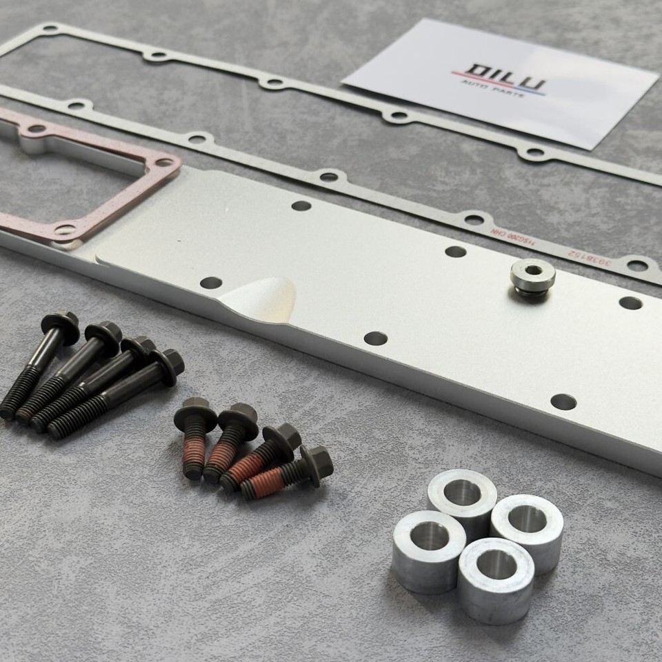 Billet intake manifold plenum cover plate for 07.5-23 Dodge Cummins 6 ...