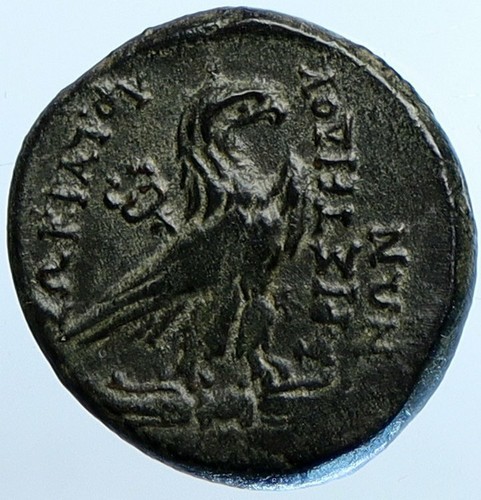 AMORION in PHRYGIA Rare Authentic Ancient 200BC Greek Coin ZEUS & EAGLE ...