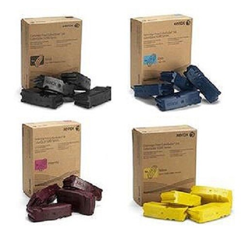 4 x Original INK XEROX ColorQube 9201 9202 9203 9301 9303 / 108R00829 ...