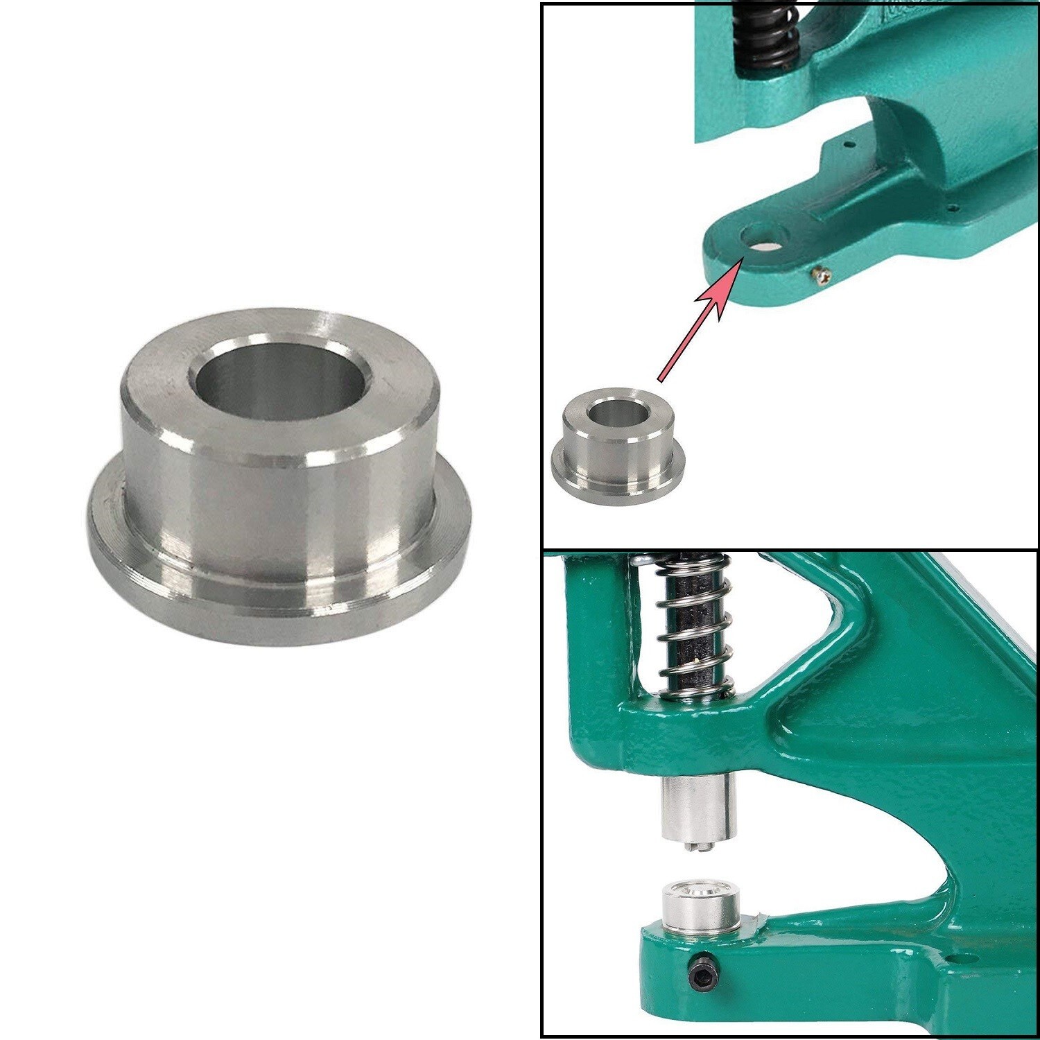 Universal Hand Press Green Machine Die Base Part For Rivets Dies ...