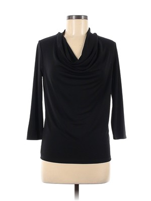 Kaliko Women Black 3/4 Sleeve Top 8 | eBay