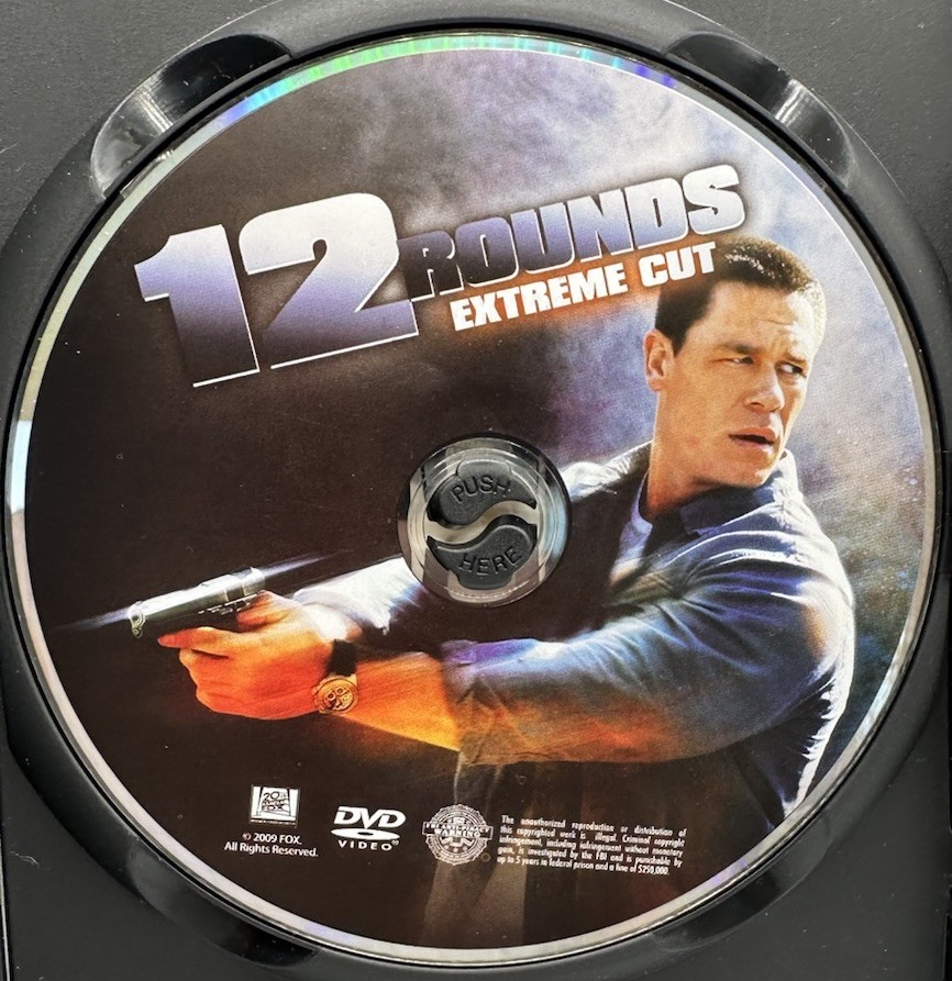 12 Rounds DVD Widescreen John Cena Adian Gillen Ashley Scott Steve ...