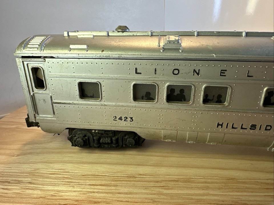 VINTAGE POSTWAR O GAUGE LIONEL LINES HILLSIDE 2423 ILLUMINATED ...