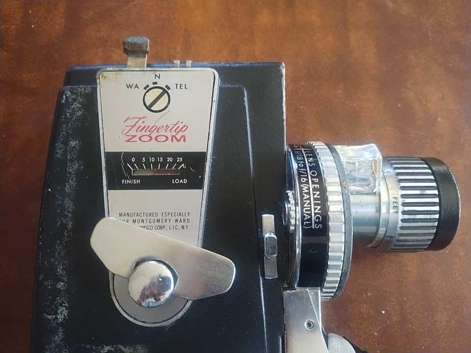 Vintage Dejur Adams Automatic Zoom 8mm Movie Camera | eBay