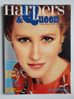 1987 UK Harpers & Queen magazine Alison Cohn FUR ADS Fashion Hot ...
