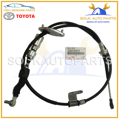 33820-60070 Genuine Toyota CABLE ASSY, TRANSMISSION FJ CRUISER 4RUNNER ...
