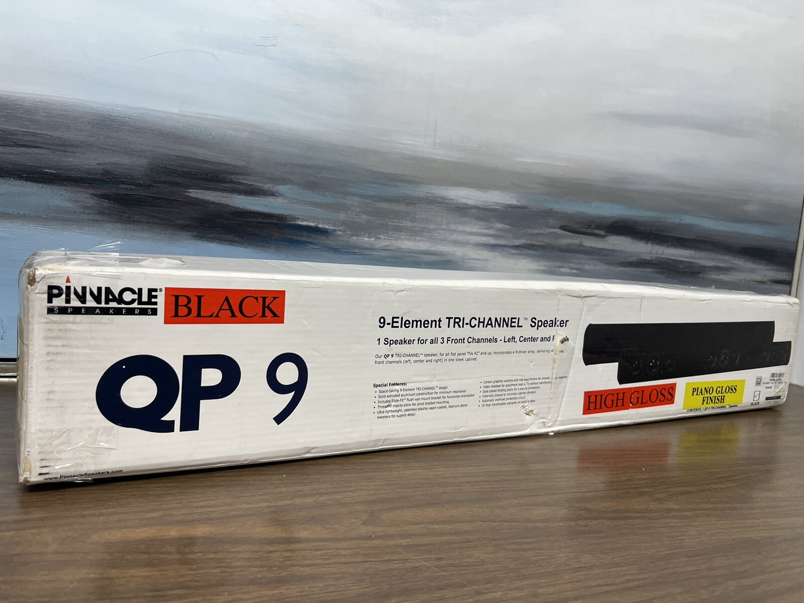 Pinnacle Speakers QP9-Element TRI-CHANNEL Speaker Bar | eBay