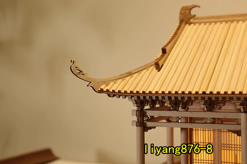 Chinese Ancient Su Style Architecture Assembly Finished Wooden Building ...