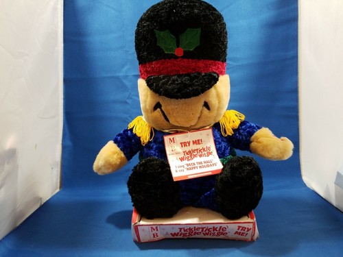TICKLE TICKLE WIGGLE WIGGLE 2001 Merry Brite Singing Plush CVS Please ...