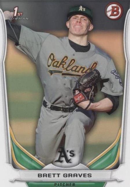 2014 Bowman Draft - Brett Graves #DP73 (RC) for sale online | eBay