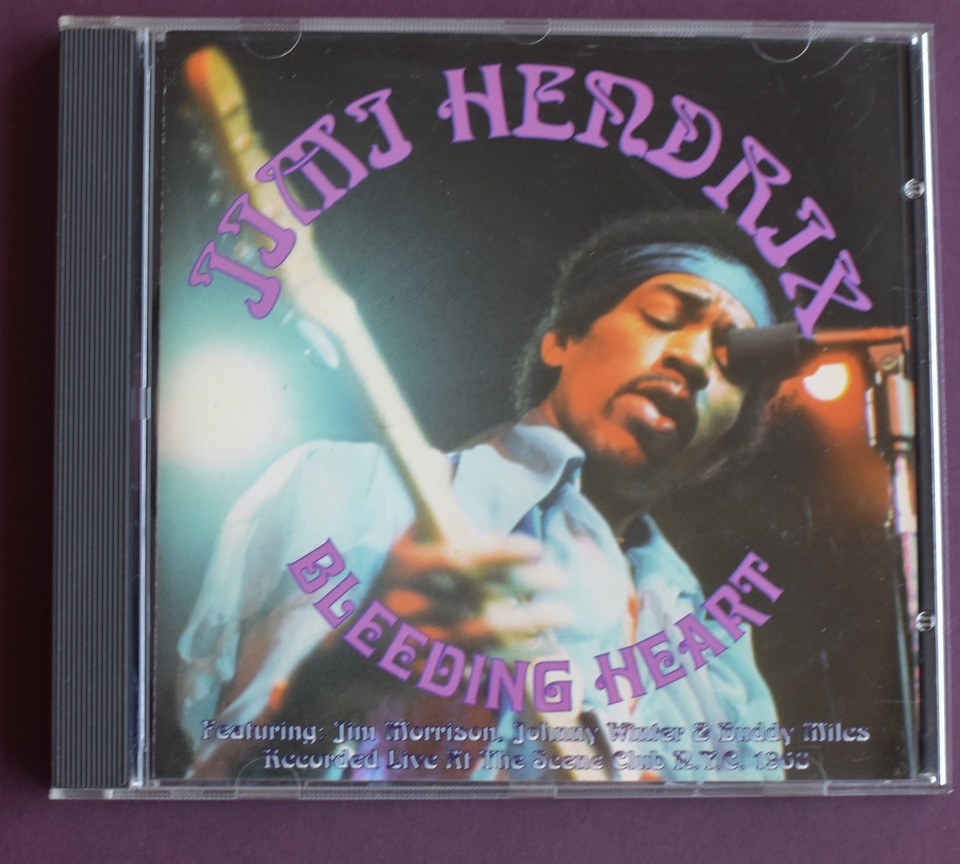 Jimi Hendrix ‎Live NYC 1968 Feat Jim Morrison – Bleeding Heart 1994 CD ...