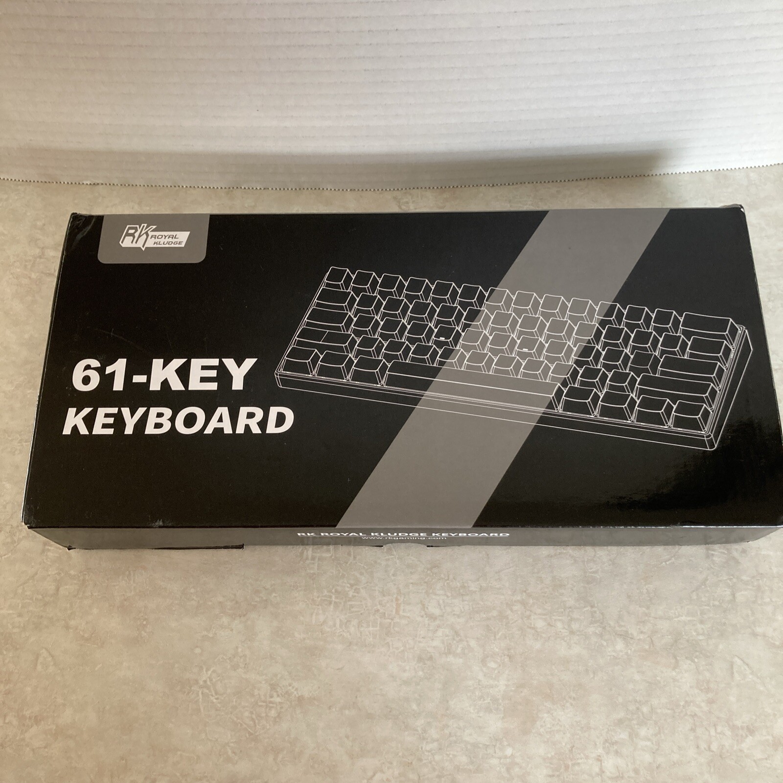 RK Royal Kludge Keyboard RK61 Mechanical White GB/T 14081-2010 Switch ...