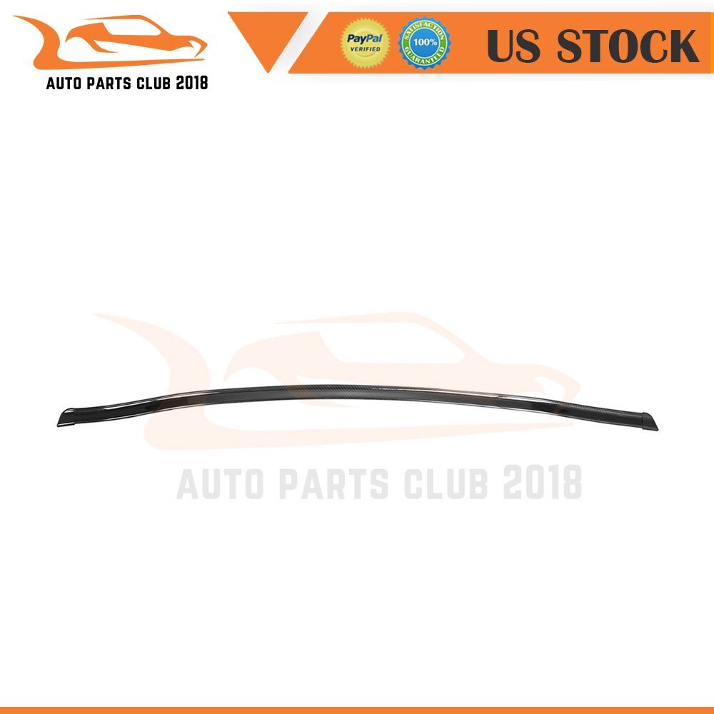 For 2003-2006 Toyota Corolla Rear Window Spoiler Trim 3D Carbon Fiber ...