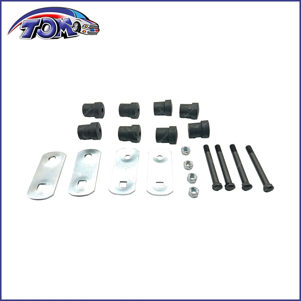 Pair Leaf Spring Rear Shackle Kits for Camaro Nova Firebird (shackles ...