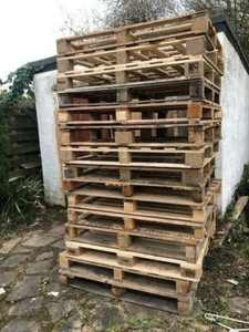 Cheap Wooden Pallets - RHYL - COLLECTION ONLY - BARGAIN PALLETS | eBay