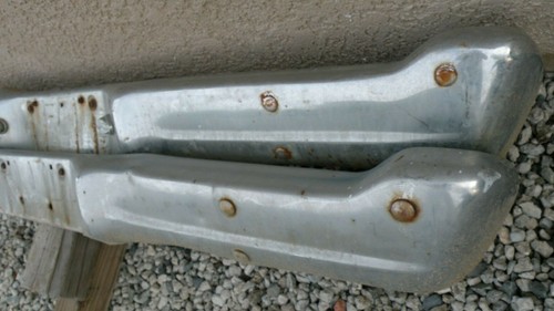 1966-1971 X Ford Ranchero Rear Back Triple Chrome Plated Bumper 66-71 ...