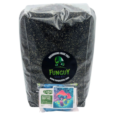 FunGuy Grow Kits - 4.5 lbs Dung Loving High Yield Mushroom Substrate ...