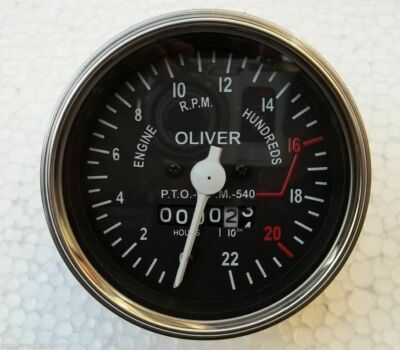 Oliver Super Late Super 55 550 Gas Diesel Tractor Tachometer 100577A | eBay