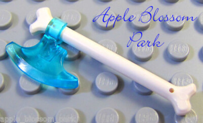 NEW Lego Ninja Minifig BLUE & WHITE BONE AXE -Ninjago Skeleton ...