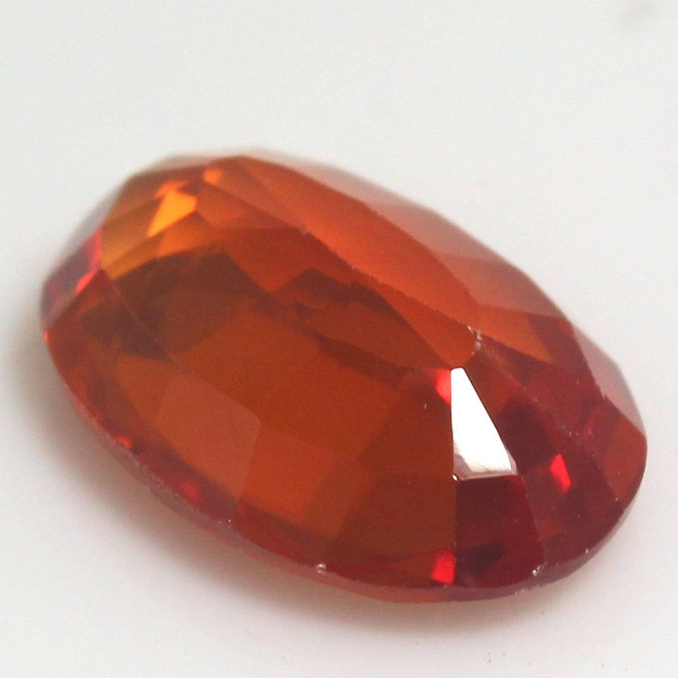 Natural RARE 7.00 Ct Certified Tanzania Orange Tanzanite 14x10 MM Oval ...