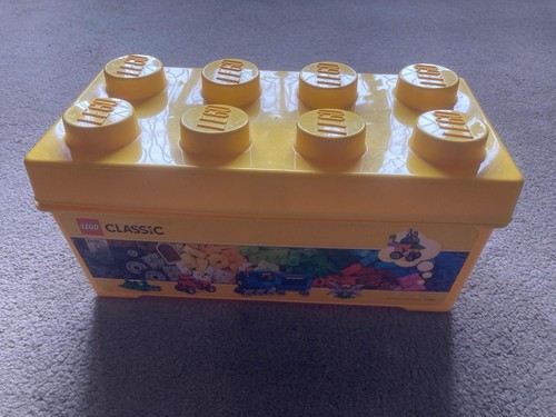 Lego Yellow Storage Box 8 Stud Empty | eBay UK