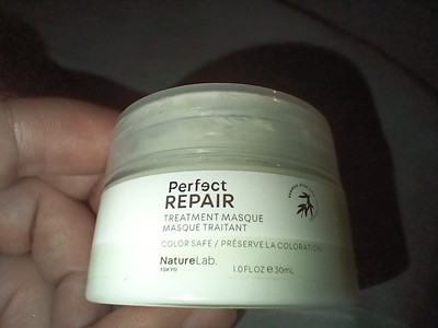 nwob Nature Lab Perfect Repair Hair Treatment Masque Color Safe 1 oz ...