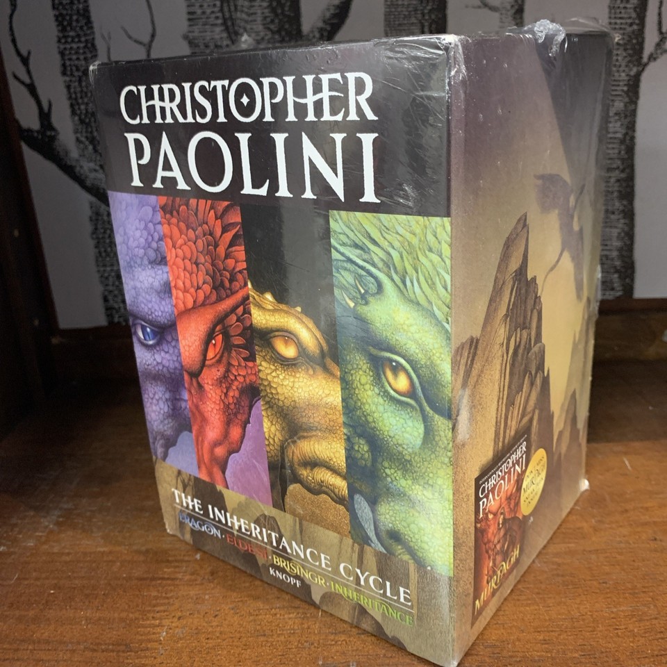 NEW & SEALED Inheritance Cycle 4 Book Box Set Eragon Christopher ...