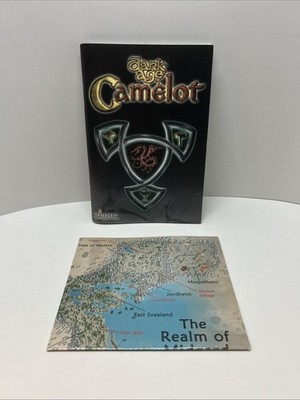 Dark Age of Camelot PC Game - Small Format Manual And Map Only - No ...