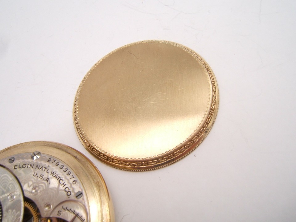 ELGIN POCKET WATCH 10K ROLLED GOLD PLATE WORKING | eBay