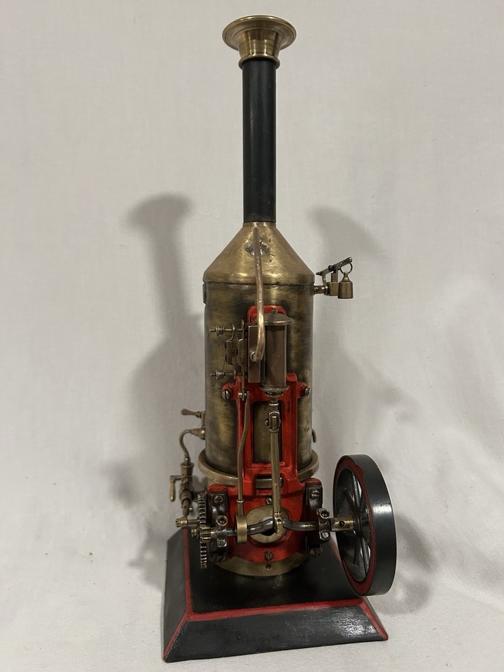 Antique Doll & Co. Vertical Live Steam Engine * Air Tested | eBay