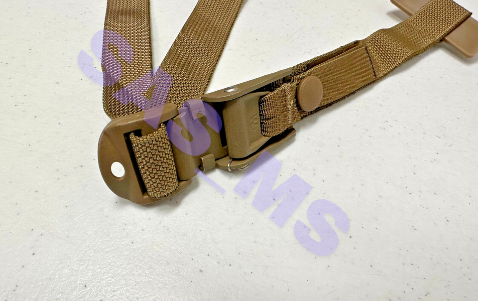 USMC MYSTERY RANCH CINCH STERNUM STRAP COYOTE FOR BACKPACK RUCK SACK ...