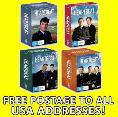 HEARTBEAT The Complete Season Series 1 - 18 DVD SET - 99 DISC SET ...