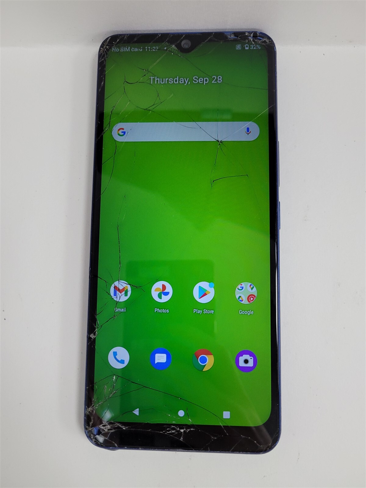 Cricket Dream 5G 64GB blue EC211001 (Cricket) Damaged eD1169 ...