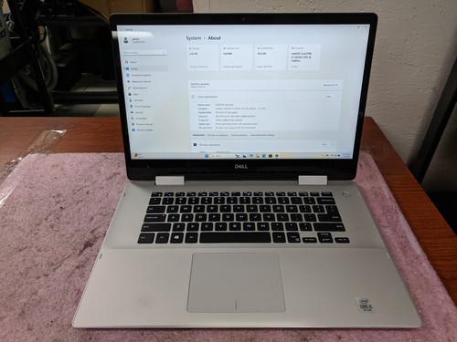 Dell Inspiron 5591 2-in-1 15.6" i5-10210U 16GB 256GB SSD 1TB HDD Win 11 ...