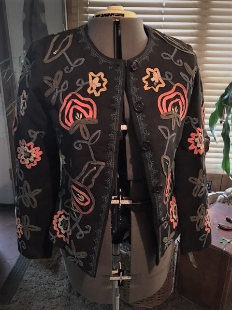 Floral Design Jacket Made in India - Gem