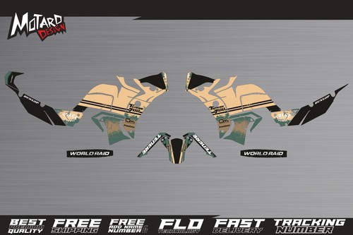 Graphics Kit for Yamaha Tenere 700 World Raid 2022 2023 2024 Decals ...