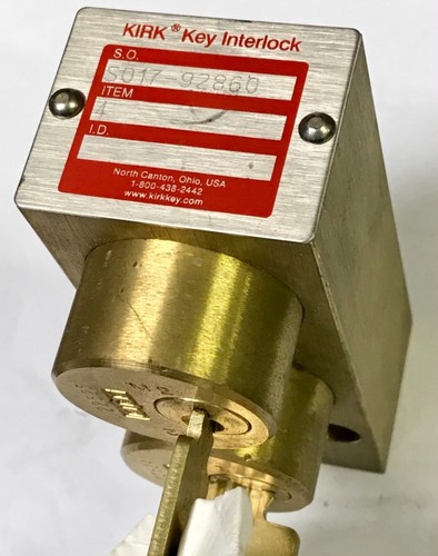 KIRK Double Key Interlock S017 92860 22525 M1 M2 | eBay