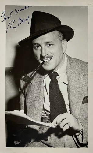 RAY BLOCH Autograph Signed 3" x 5" PHOTO Jackie Gleason Show Ed ...