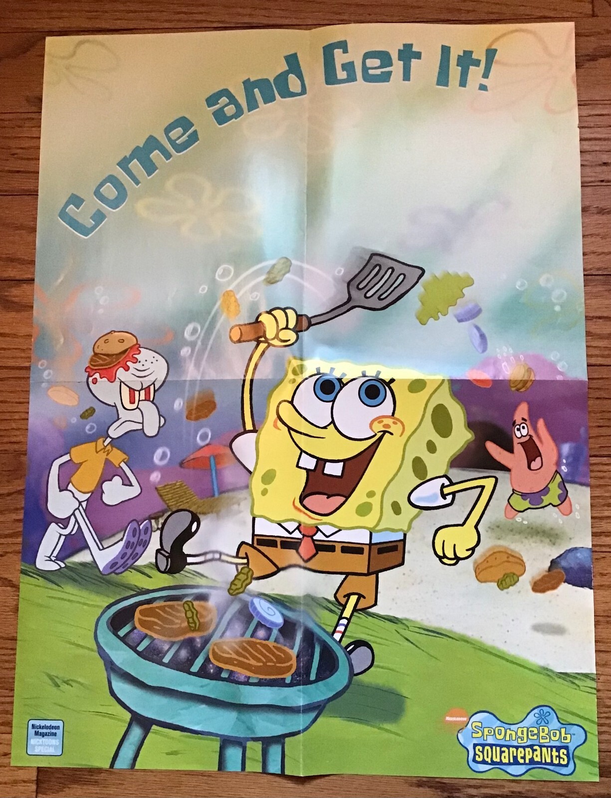 Nickelodeon Magazine + Poster Nicktoons Special #1 Spongebob ...
