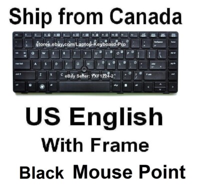 Keyboard for HP ProBook 6460b 6465b 6470b 6475b EliteBook 8460p 8470p ...