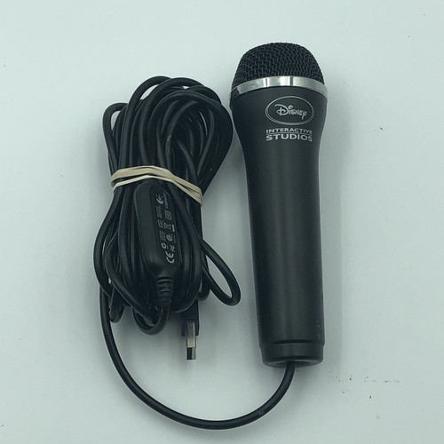 Logitech Disney Interactive Studios USB Wired Microphone Wii PS3 Xbox ...