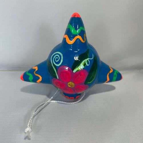 Hand-Painted Talavera Ceramic Ornament Piñata Mexican Art | eBay