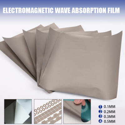 300x200mm Electromagnetic Shielding Wave Absorbing Flat Material EMI ...