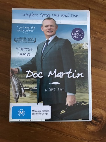 DOC MARTIN DVD Season 1 and 2 SERIES Complete First & Second (4 DISC ...