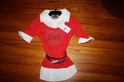 Beautees girls size 5 shirt (heart valentines) NWT! CUTE! | eBay