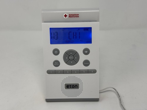 Eton American Red Cross ZoneGuard AM/FM/NOAA Radio, Alarm Clock ...
